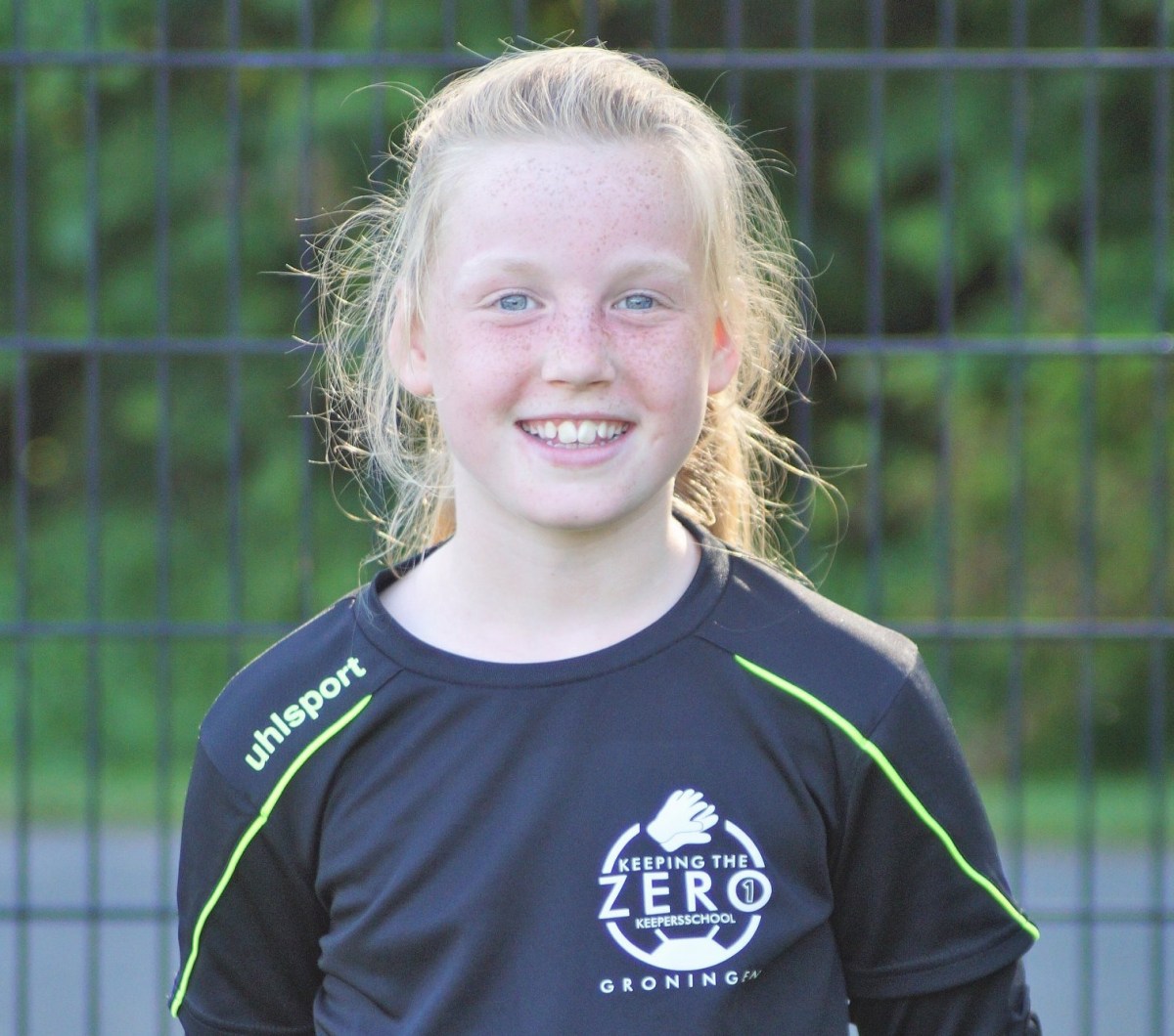 Megan Brugge staat voor haar eerste interland – Keepersschool Groningen